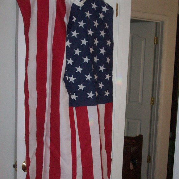 Source Unknown | Other | Large American Flag 5 Stars Lightweight ...